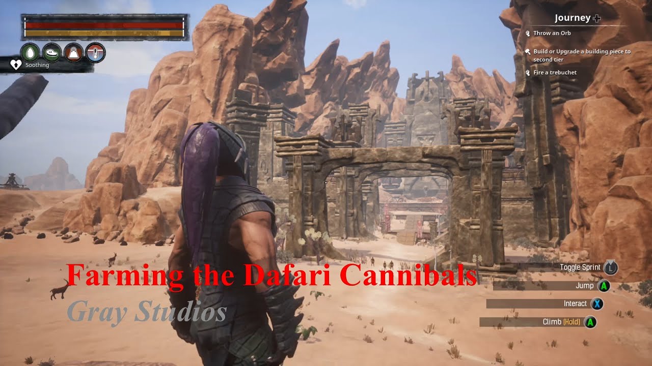 Conan Exiles : Dafari Farming - YouTube