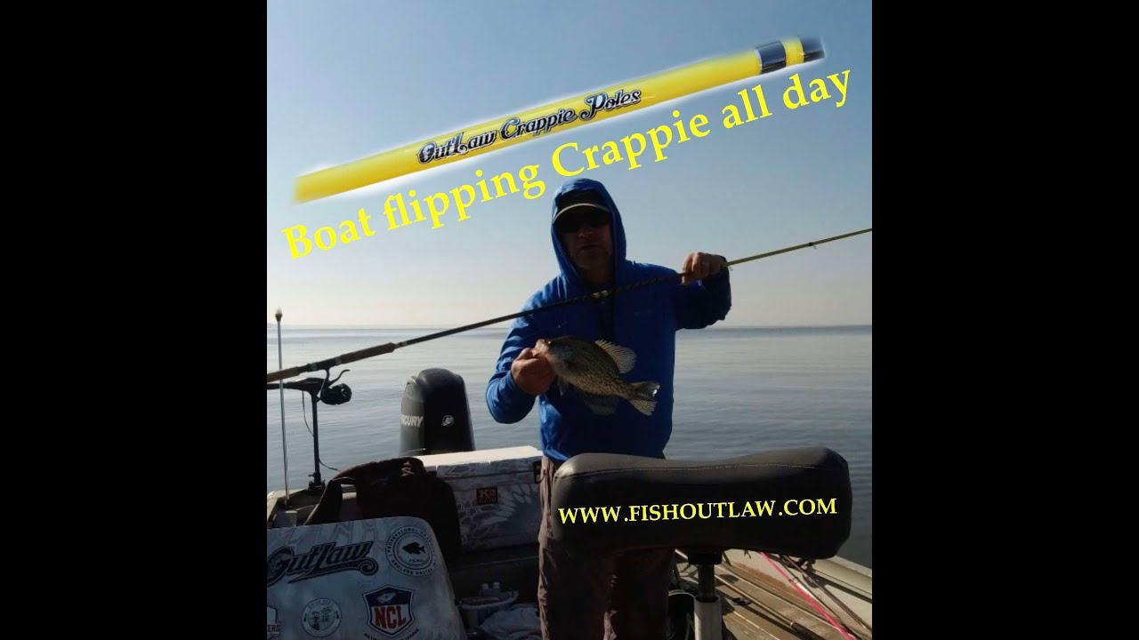 Outlaw Crappie Poles 14 Pro SE Boat Flip - YouTube