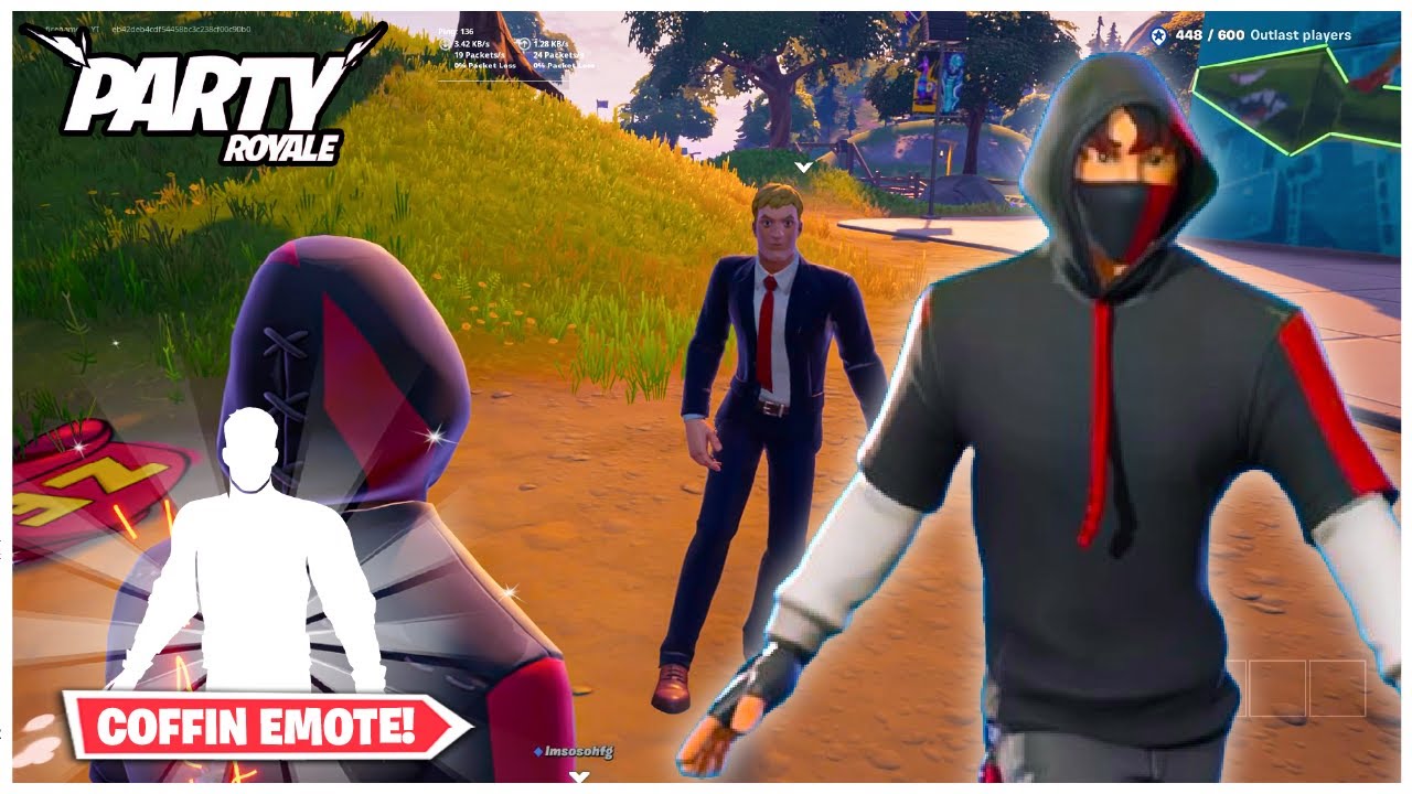 New Coffin Emote In Party Royale! - YouTube