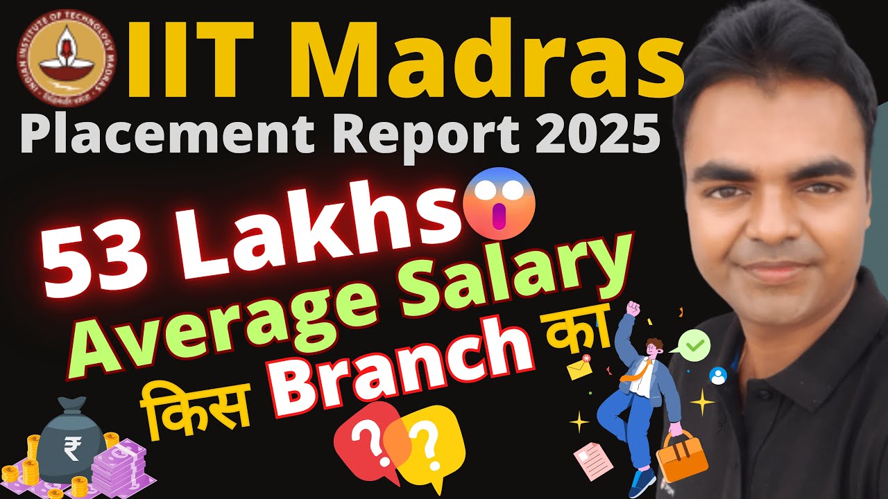 IIT Madras Placement Report 2025, BTech MTech MBA Placement in IIT ...