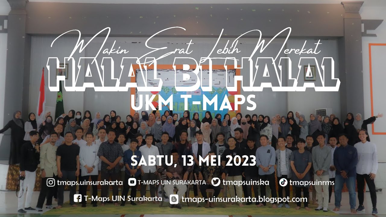 HALAL BI HALAL UKM T-MAPS 2023 - YouTube