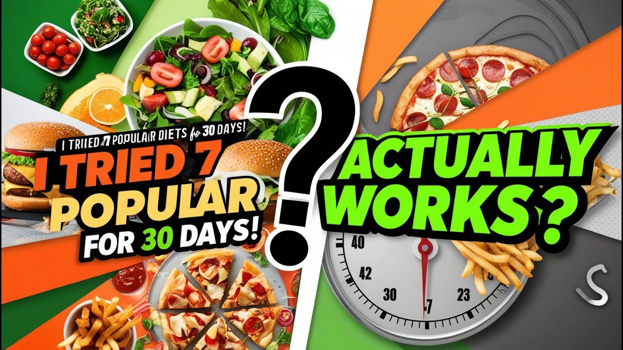I Tried 7 Popular Diets for 30 Days! 🥗🍔 What Actually Works? 🤔 - YouTube