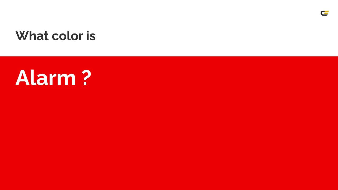 Alarm color #ec0003 hex Cool Red color ec0003 - YouTube
