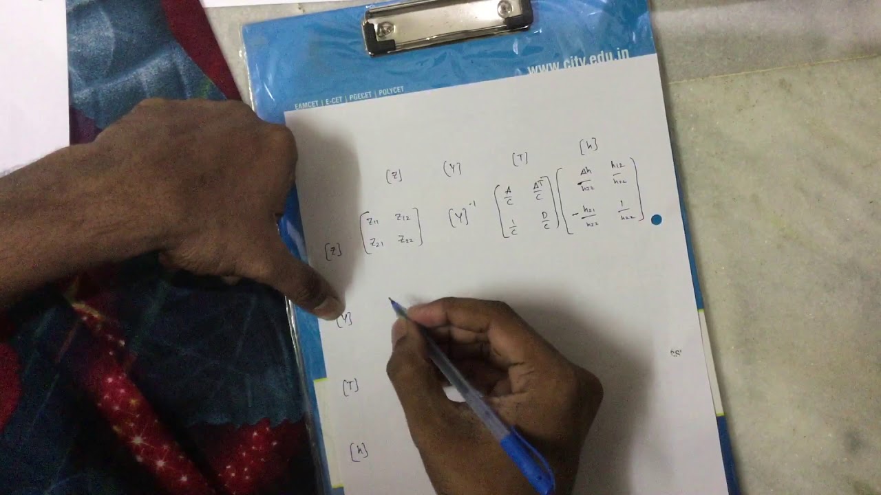 Remember Easy ! Inter conversion of two port network formula - YouTube