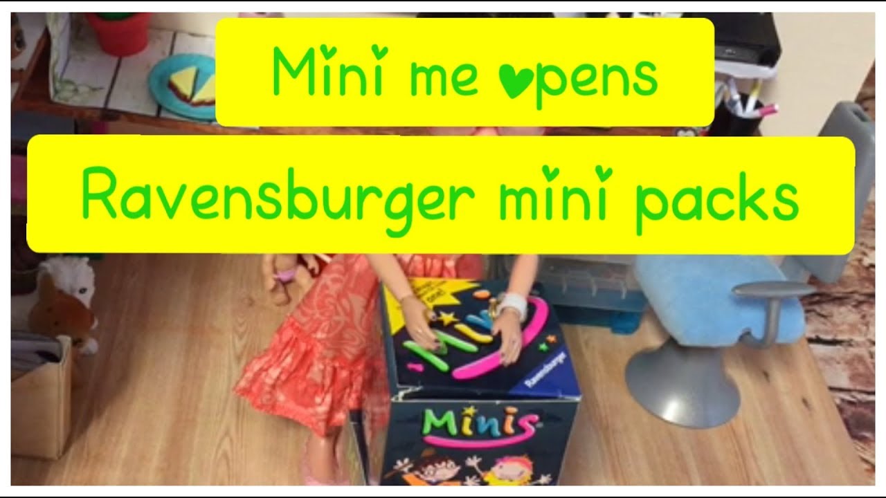 Mini me Ravensburger blind box opening - ADULT COLLECTOR - YouTube