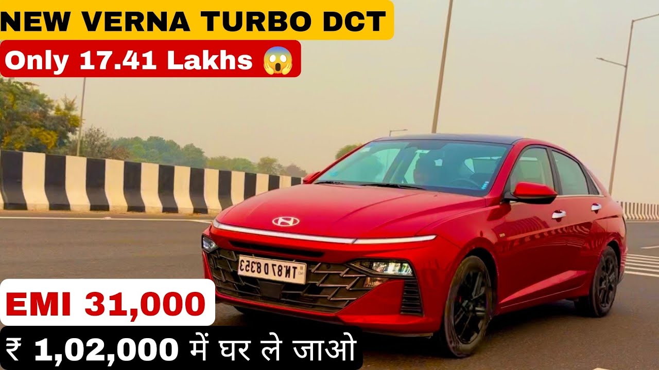 2024 Hyundai Verna Turbo DCT Top Model With Company Fitted Accessories ...