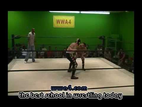 WWA4 pinspot El Baraco vs johnathan gresham