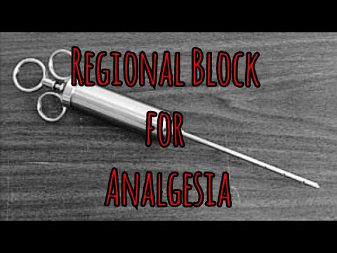 Regional Blocks for Analgesia - YouTube