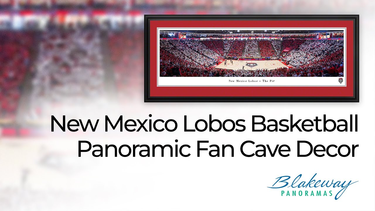 New Mexico Lobos Basketball Panoramic Picture - Blakeway Panoramas ...