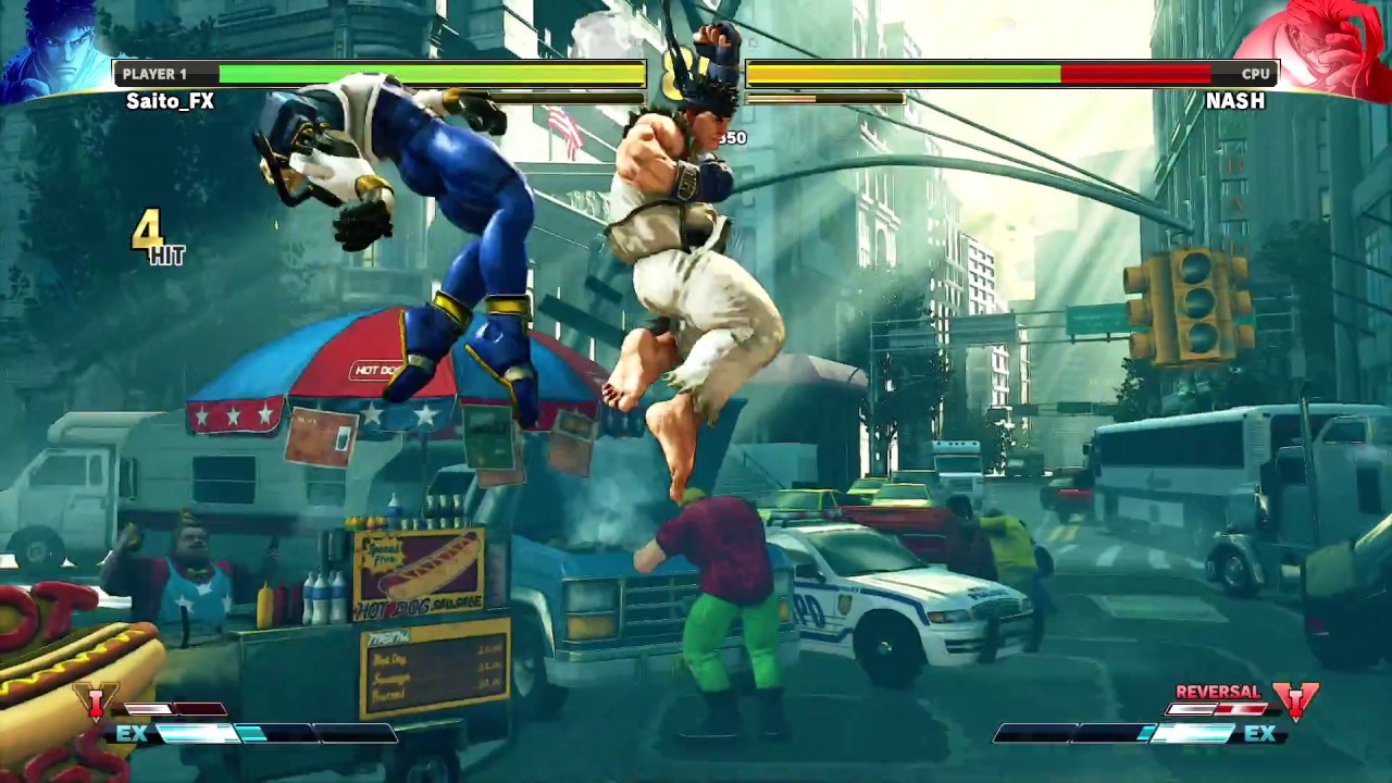 Street Fighter V -AE- Nash Extra Battle: [Quick & Immovable] Get the ...