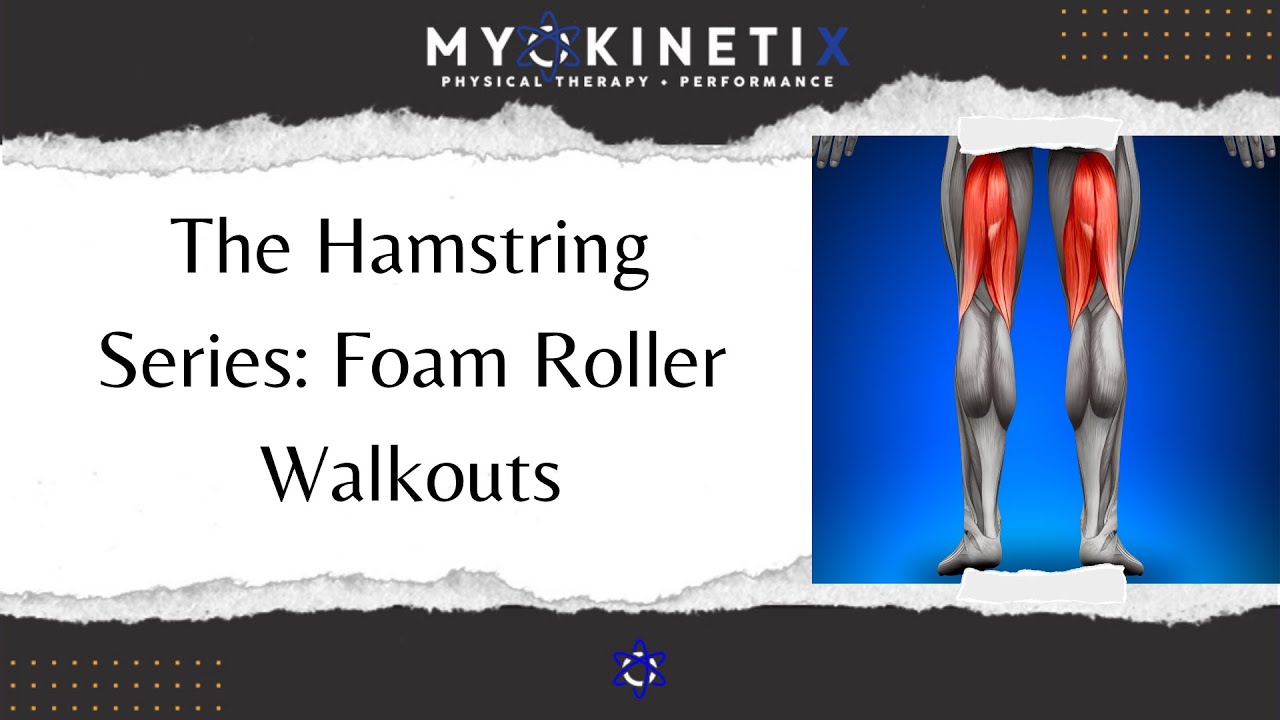 Hamstring Exercises Foam Roller Walkouts - YouTube
