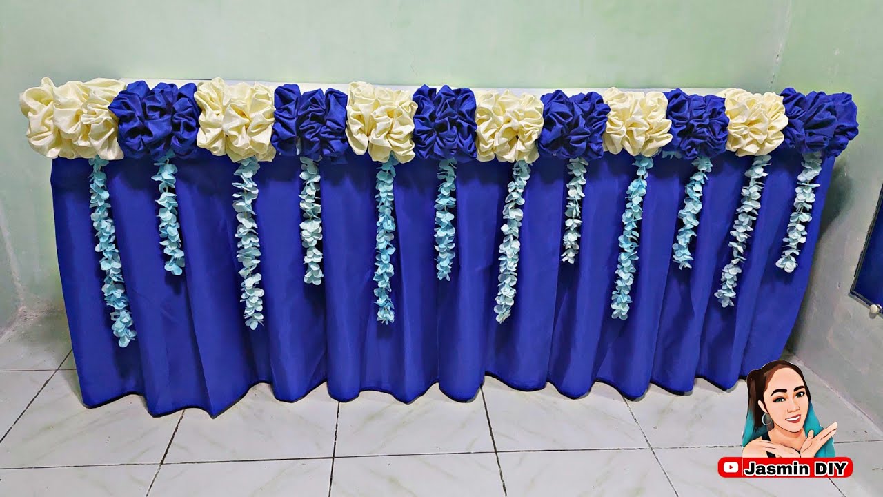 ALTERNATE COLOR TRIPLE ROSE FOLD ON TOP Full Video Tutorial TABLE ...