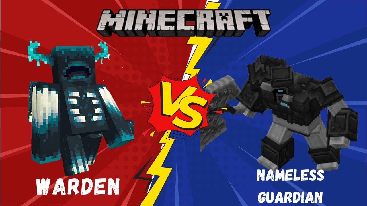 Warden vs Nameless Guardian – Epic Minecraft Boss Battle You Must See ...