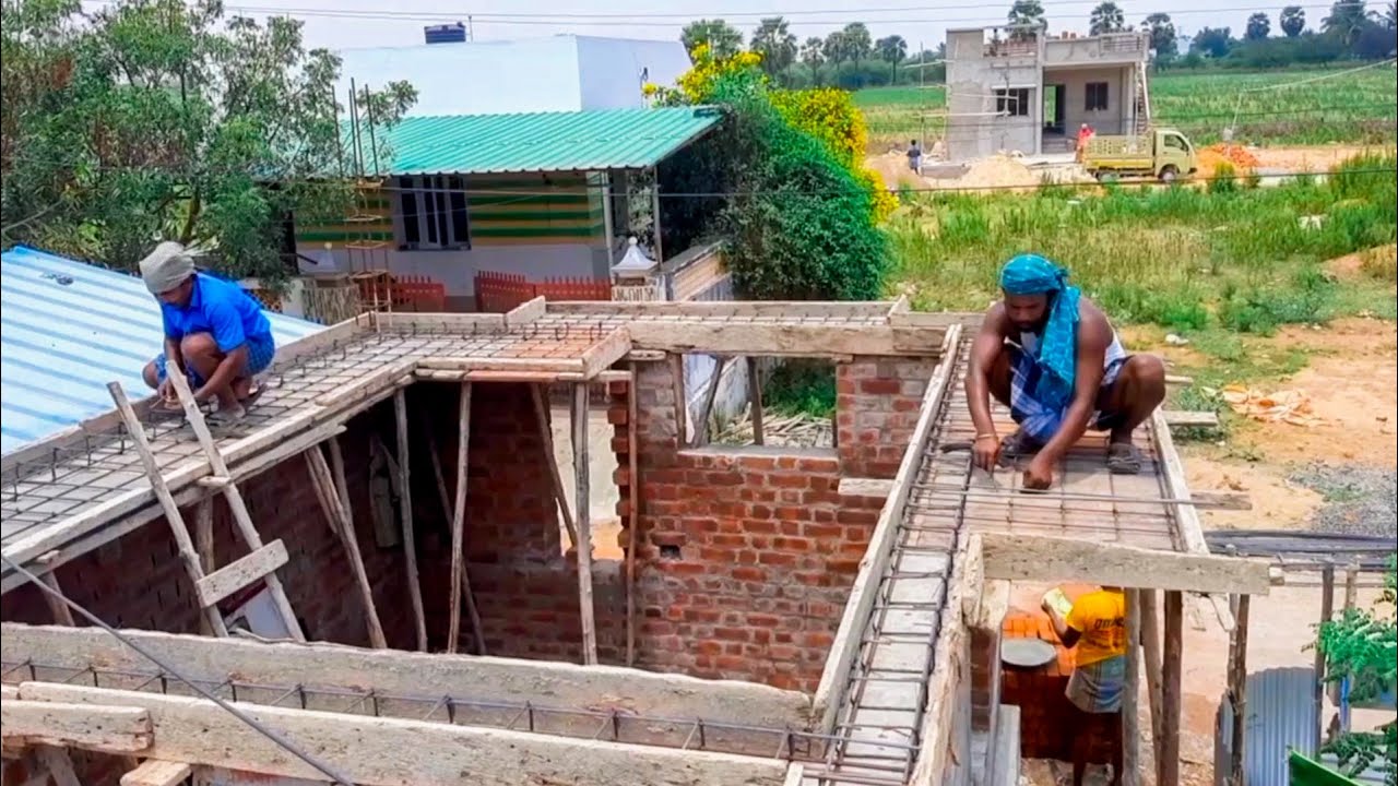 Lintel centring and reinforcement work | LINTEL BEAM | Sree Hari ...