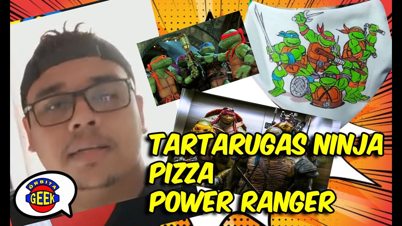 TARTARUGAS NINJA - PIZZA -POWER RANGER- DESENHO - YouTube