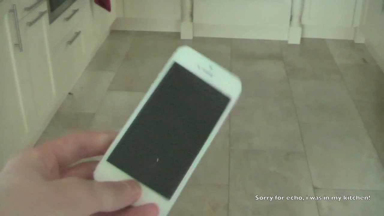 iPhone 5 Drop Test + Crack - Weist Height! - YouTube