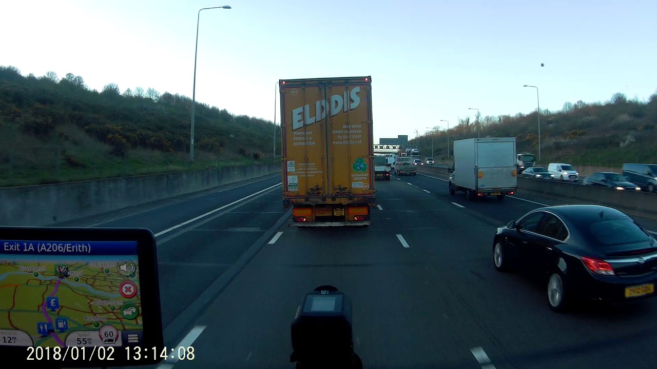 going to asda dartford by dartford bridge - YouTube