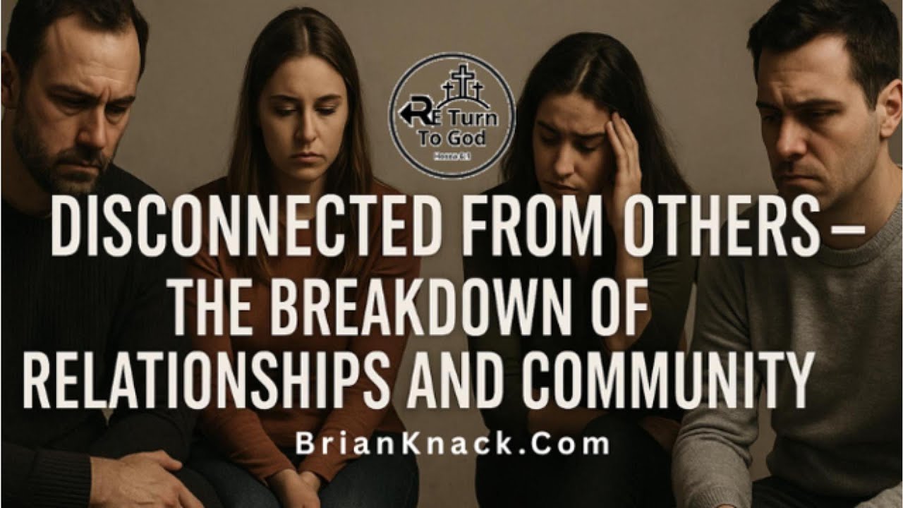 Disconnected from Others: The Breakdown of Relationships and Community ...