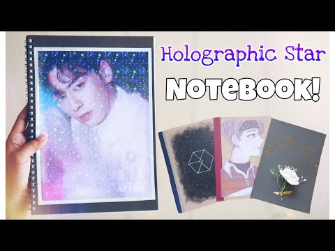 DIY KPOP Aesthetic Notebooks! | BTS, EXO, BlackPink | PrettyPrinceJin