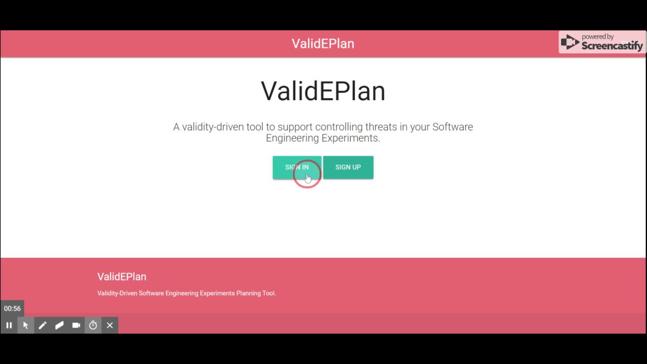 ValidEPlan - Validity-Driven Software Engineering Experiments Planning Tool - YouTube