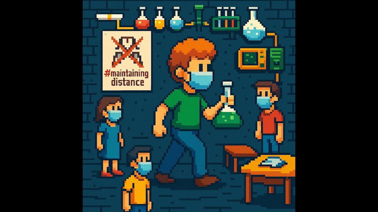 🧪 The Social Distance Game – The Quarantine Conquered | Arduboy ...