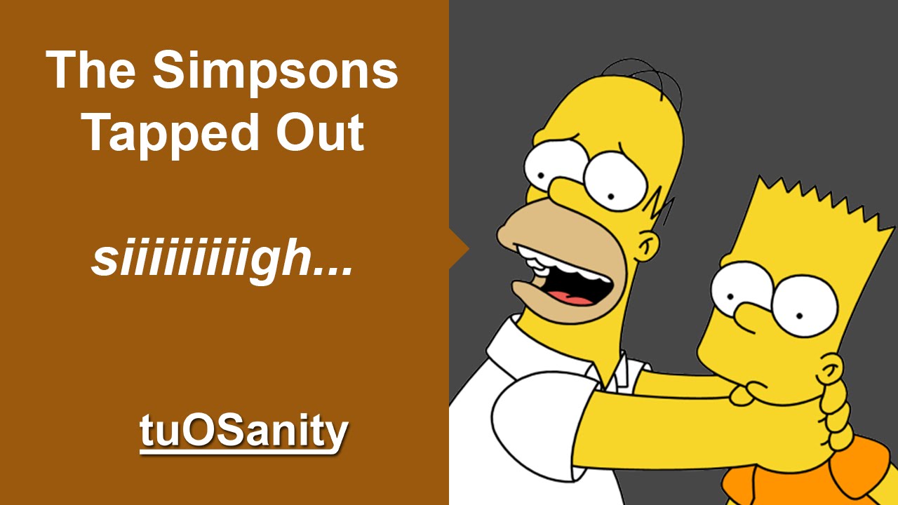 The Simpsons Tapped Out Is Getting Boring - YouTube