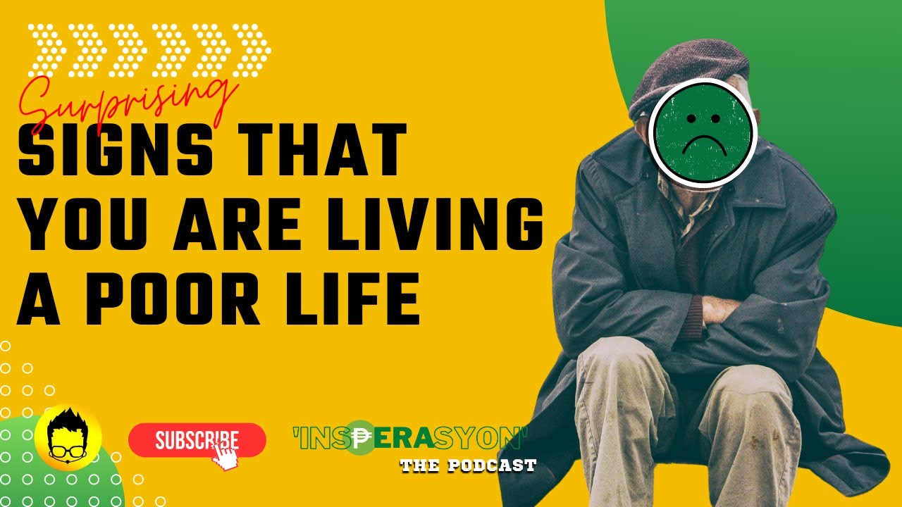 Signs that you are living a Poor Life | Coach Vinci Glodove Talks - YouTube