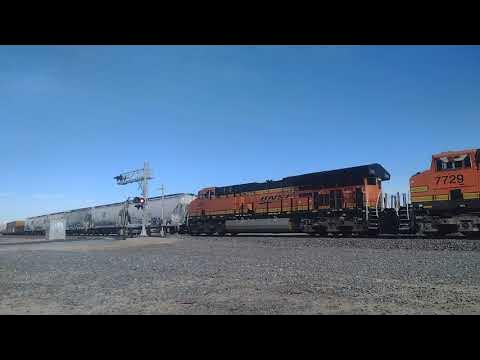 WB BNSF Manifest Train In Hodge Ca! #bigbossrailfanner - YouTube