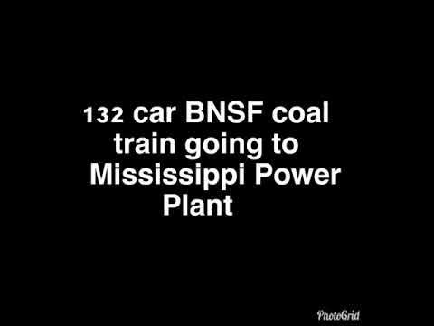 BNSF coal train on MSE railroad - YouTube