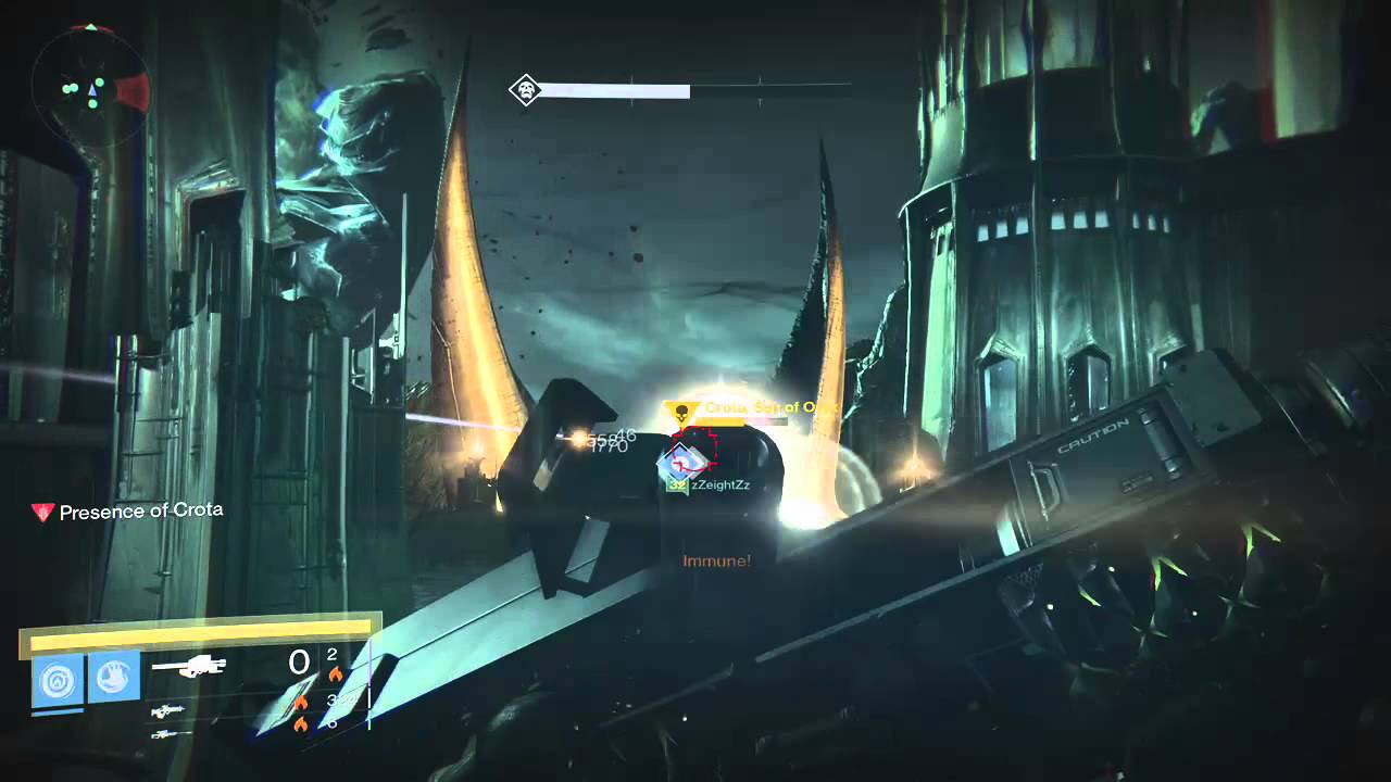 Destiny - Crota Raid Boss Kill on Normal Mode - YouTube