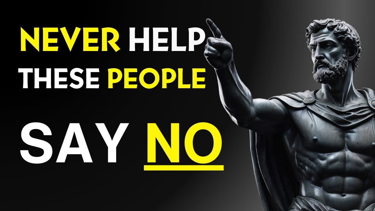 Unlock Happiness: Say NO to These 9 Toxic People with Stoicism! - YouTube