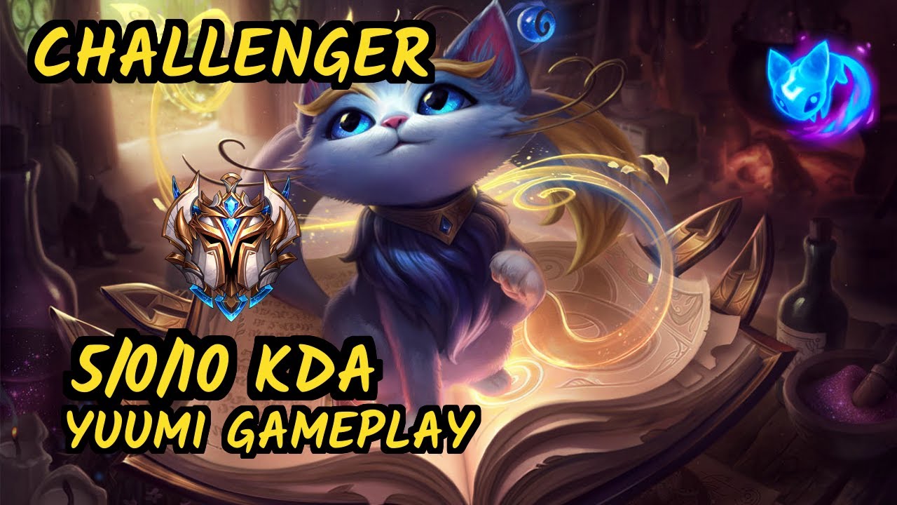 Hoit (YUUMI) - 5/0/10 KDA CHALLENGER GAMEPLAY - KR - YouTube
