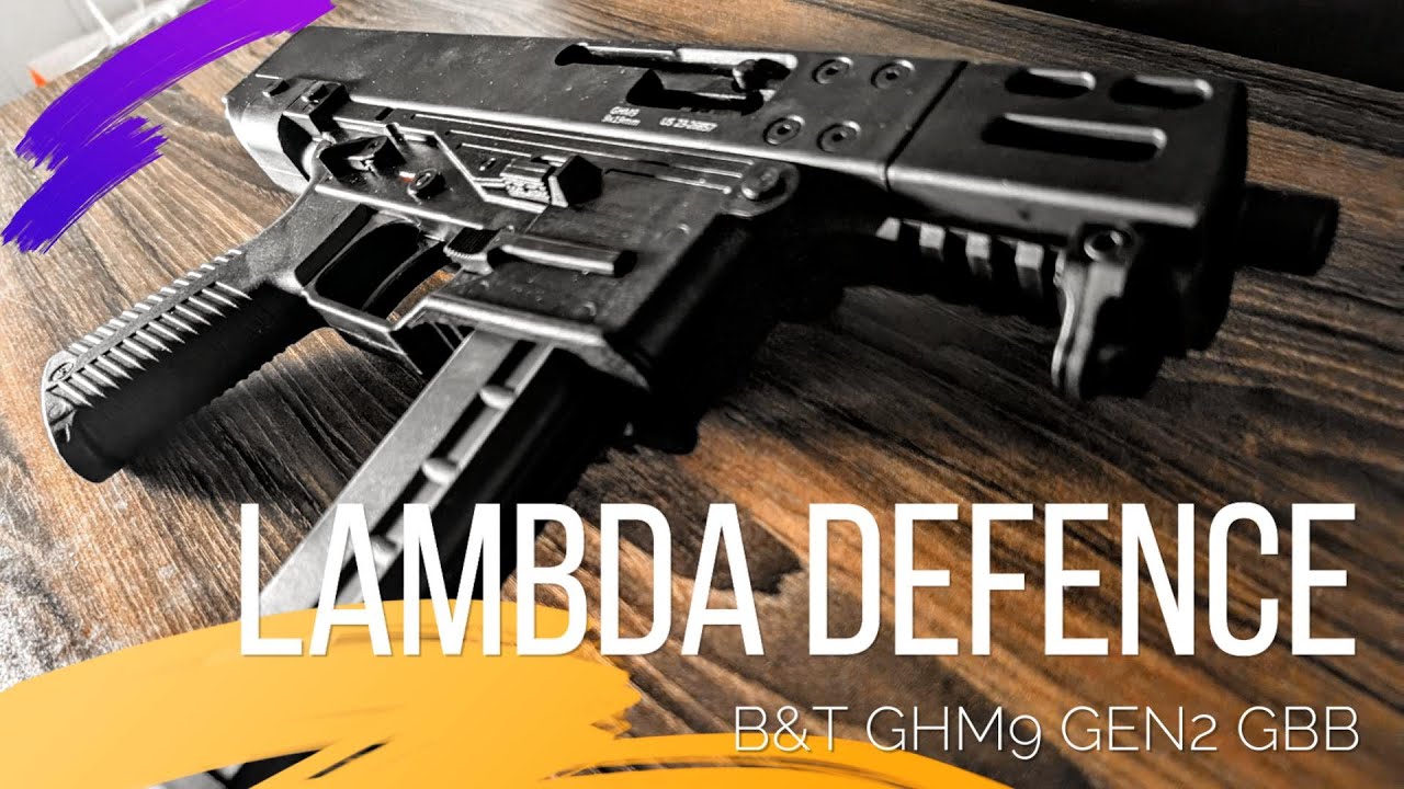 【泡泡 bubble Airsoft 】LAMBDA DEFENCE TWI GHM9 GEN2 MP9 GBB - YouTube