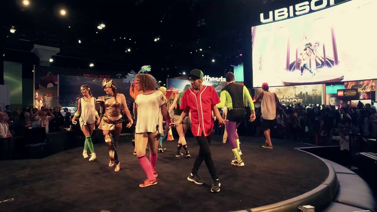 Just Dance 2017 - Worth It (Fith Harmony)@E3 2016 Ubisoft Stage - YouTube