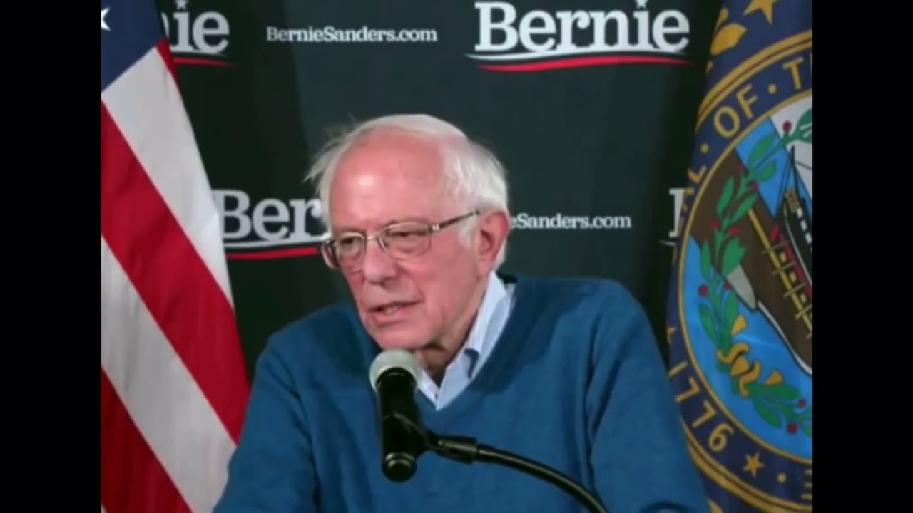 Bernie Sanders kills reporter over Iowa victory - YouTube
