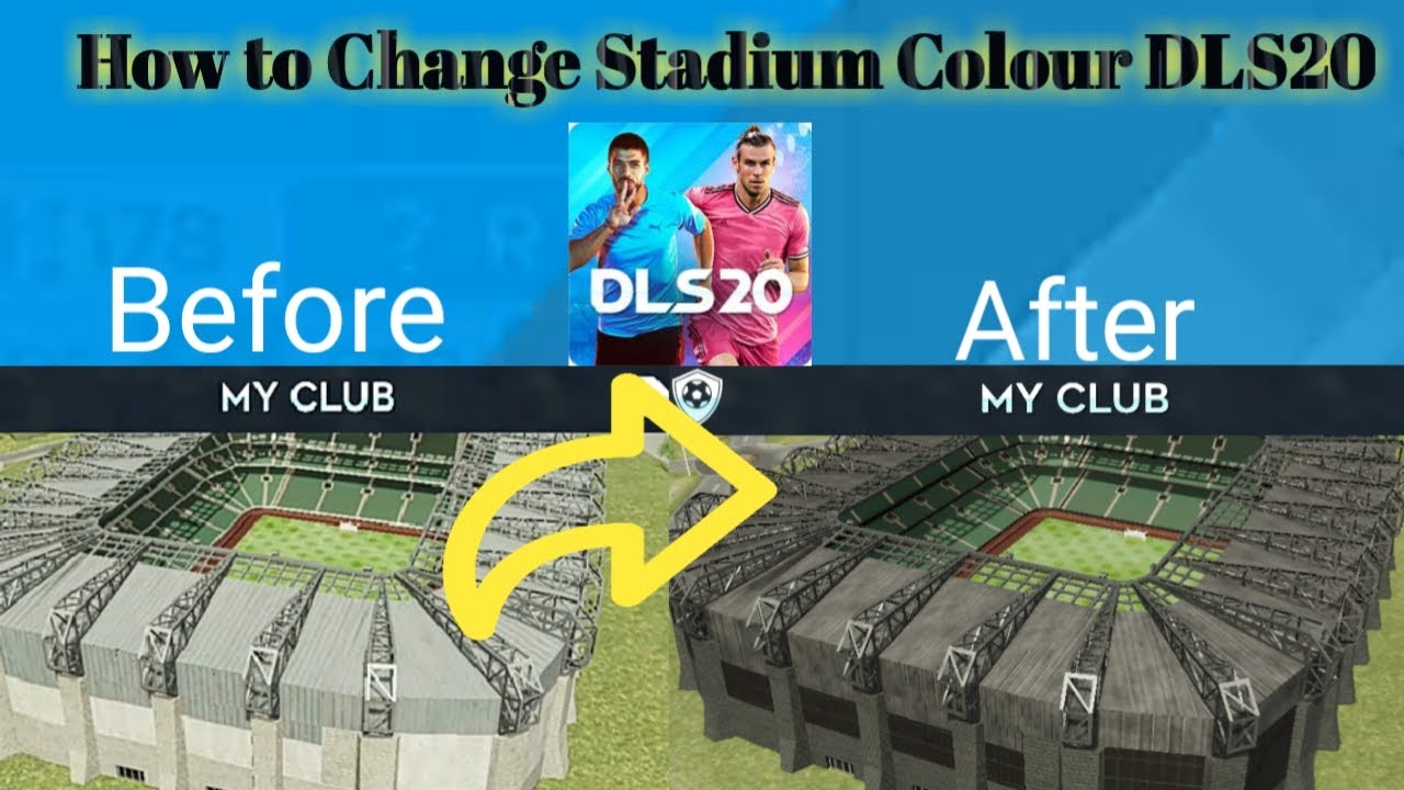 How to change your Stadium Colour in Dream League Soccer - YouTube