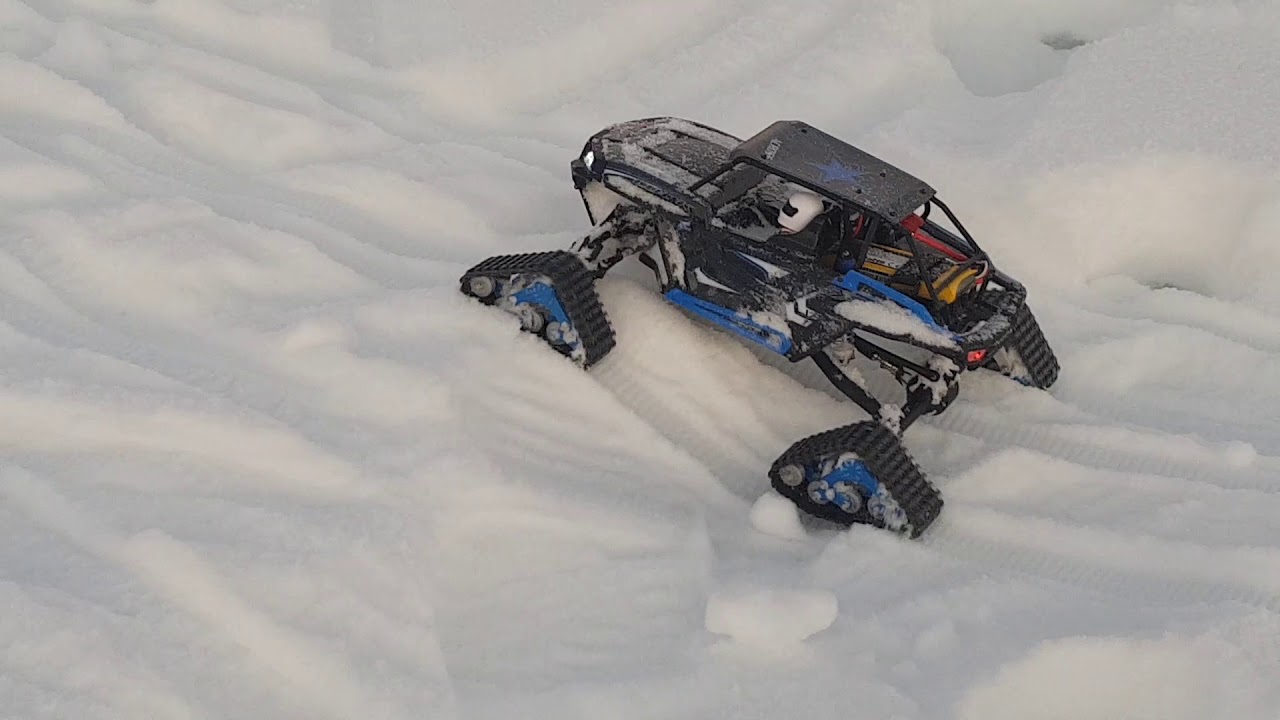 Rc 3d Printed Mattracks on WLTOYS - YouTube