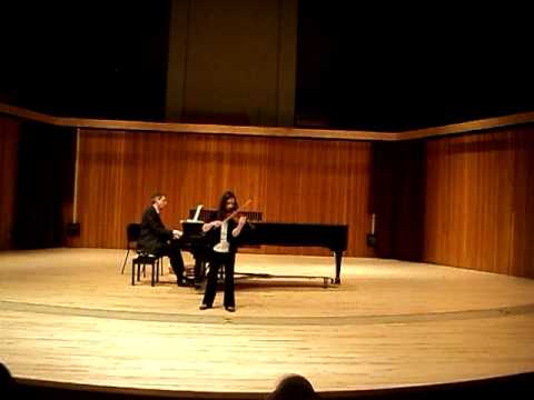 Hope Mahon performs Sonata No. 3 in F. Major Handel Adagio - YouTube