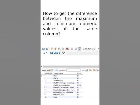 SQL 4 Beginners: How To Get The Arithmetic Difference?🧐 #shorts #sqlforbeginners #sql # ...