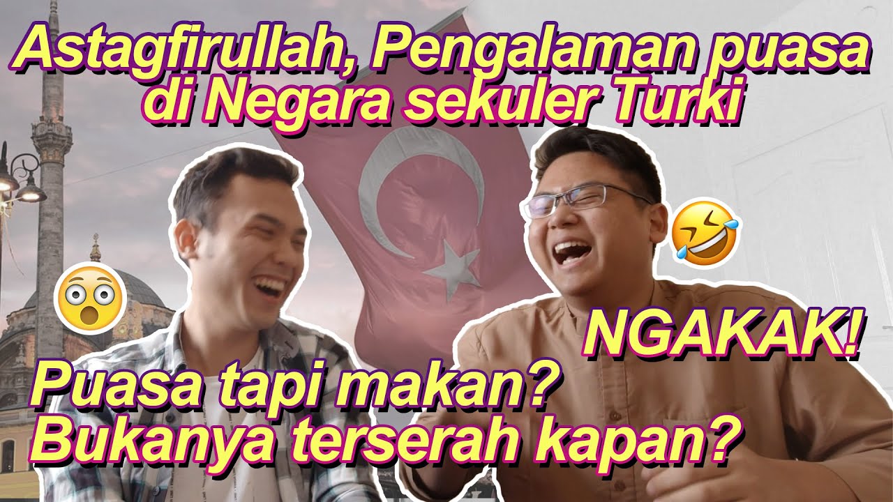 ASTAGFIRULAH! Puasa di NEGARA SEKULER TURKI kyk begini! NGAKAK BANGET ...