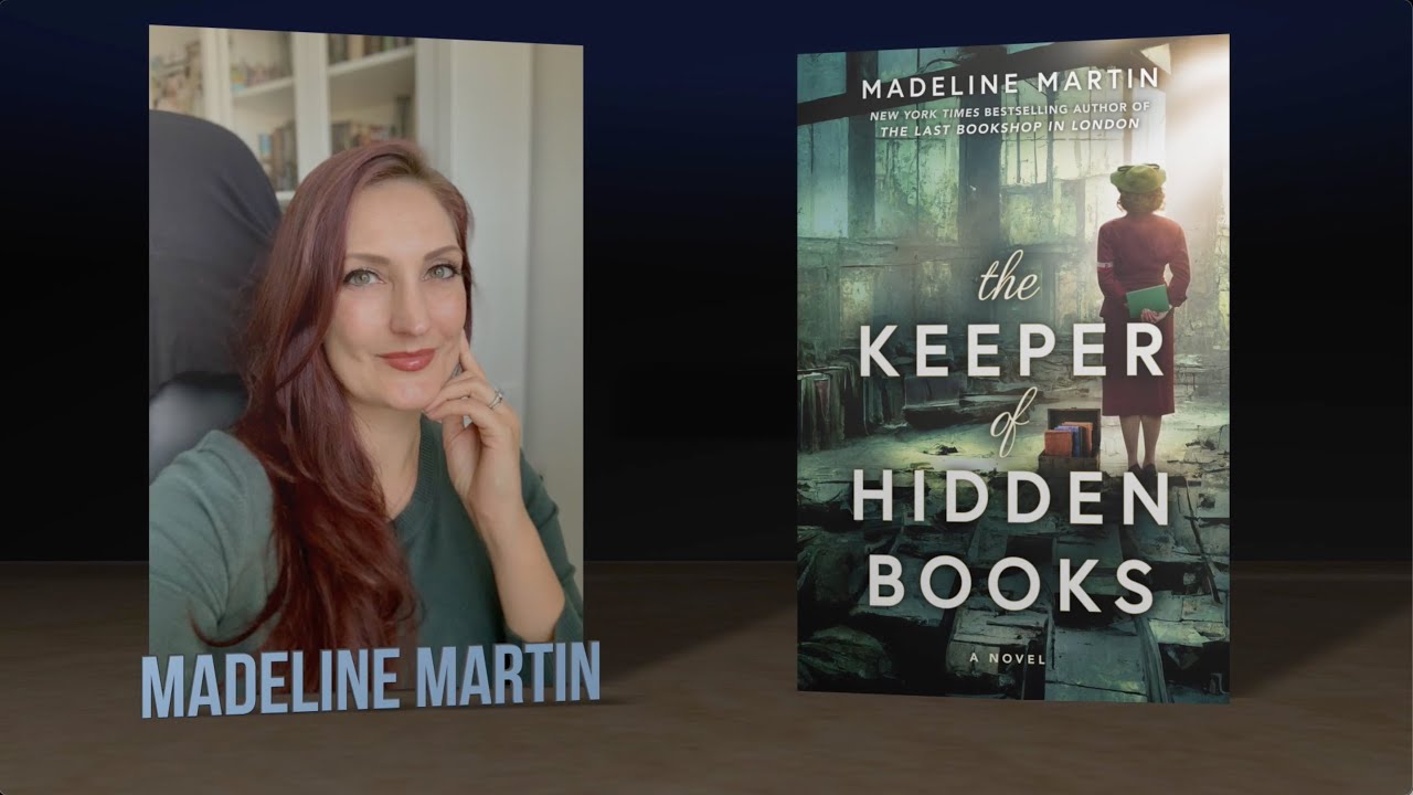 Literature as Solace and Light: Madeline Martin’s “The Keeper of Hidden Books” - YouTube