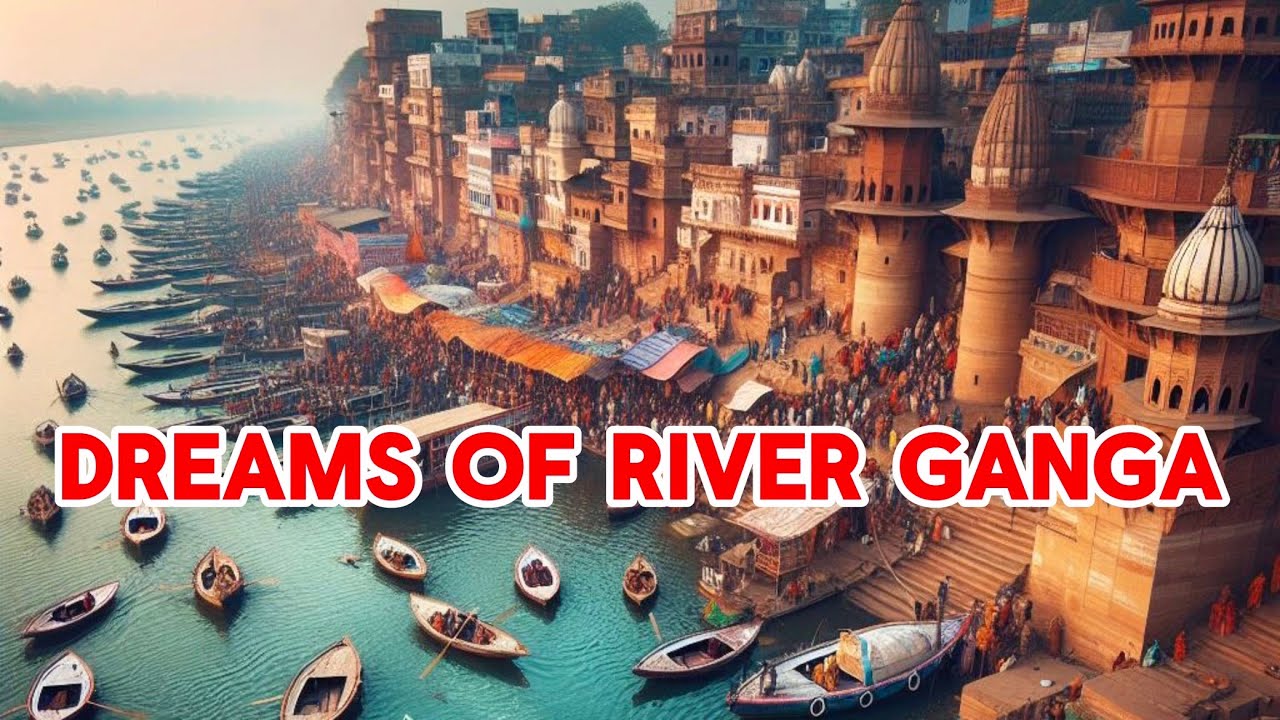 Varanasi and the magic of The Ganges ! AI generated Art Compilation ...