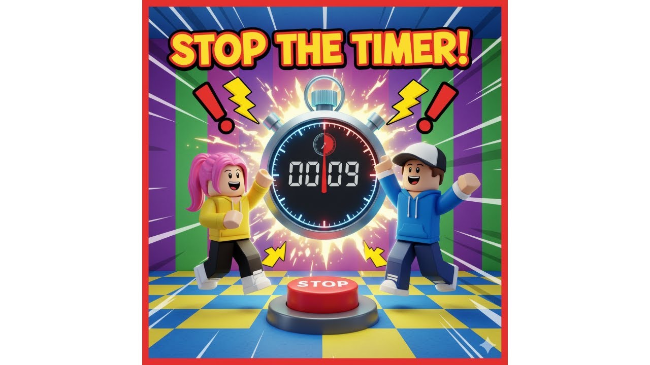 ⏱️ Stop the Timer! | Roblox Fast Reaction Game for Kids ⚡🎮 - YouTube