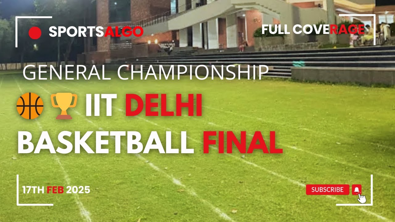 🏆 IIT Delhi GC Basketball FINAL | Satpura Crowned Champions |.📺 ...