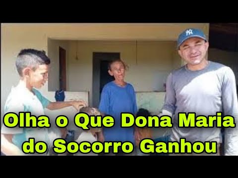 Olha o Que Dona Maria do Socorro Ganhou - YouTube