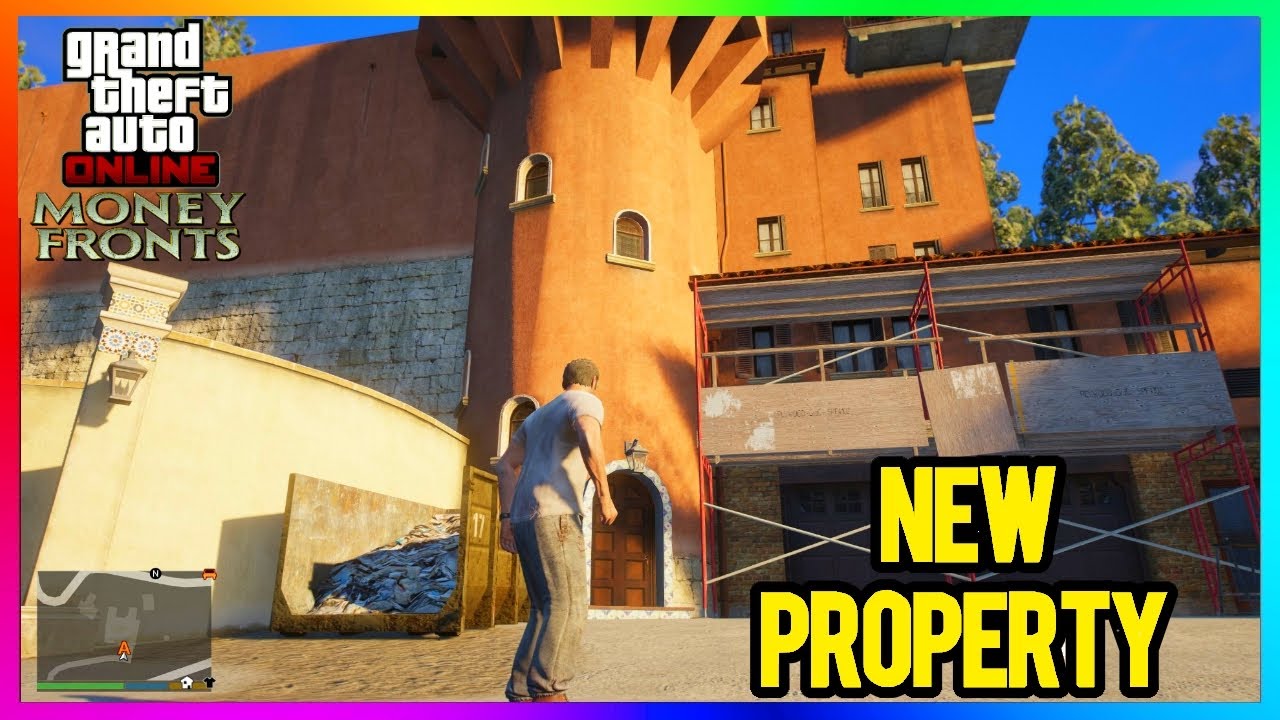 GTA ONLINE NEW MANSIONS PROPERTY, Leaked Locations, MONEY FRONTS DLC ...