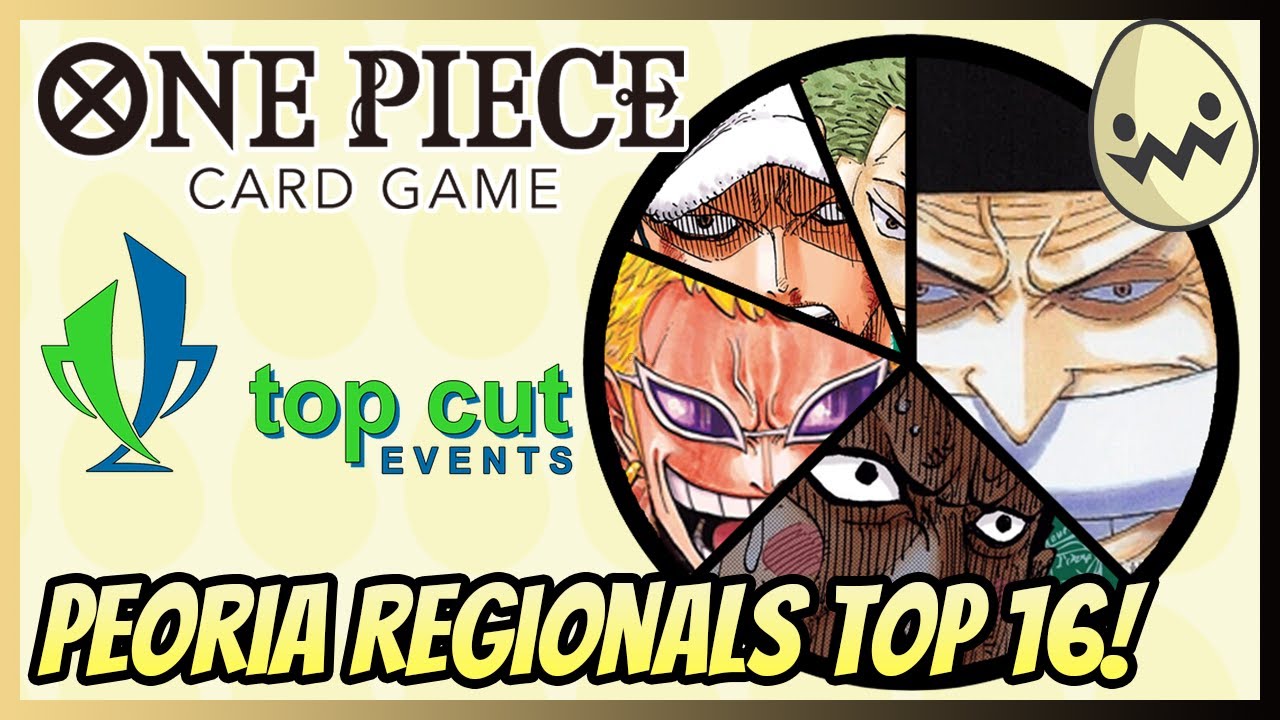 One Piece Card Game: Top Cut's Peoria Regionals Top 16 Deck Lists ...