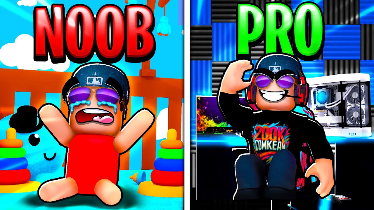 Jeg Blev Den STØRSTE *GAMER* i Roblox Grow Up Simulator! - YouTube