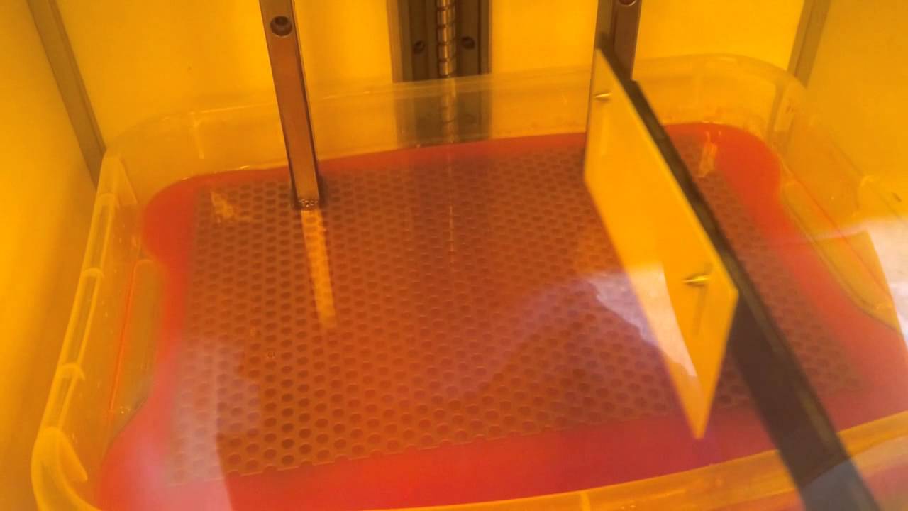 Top down SLA 3d printer - YouTube