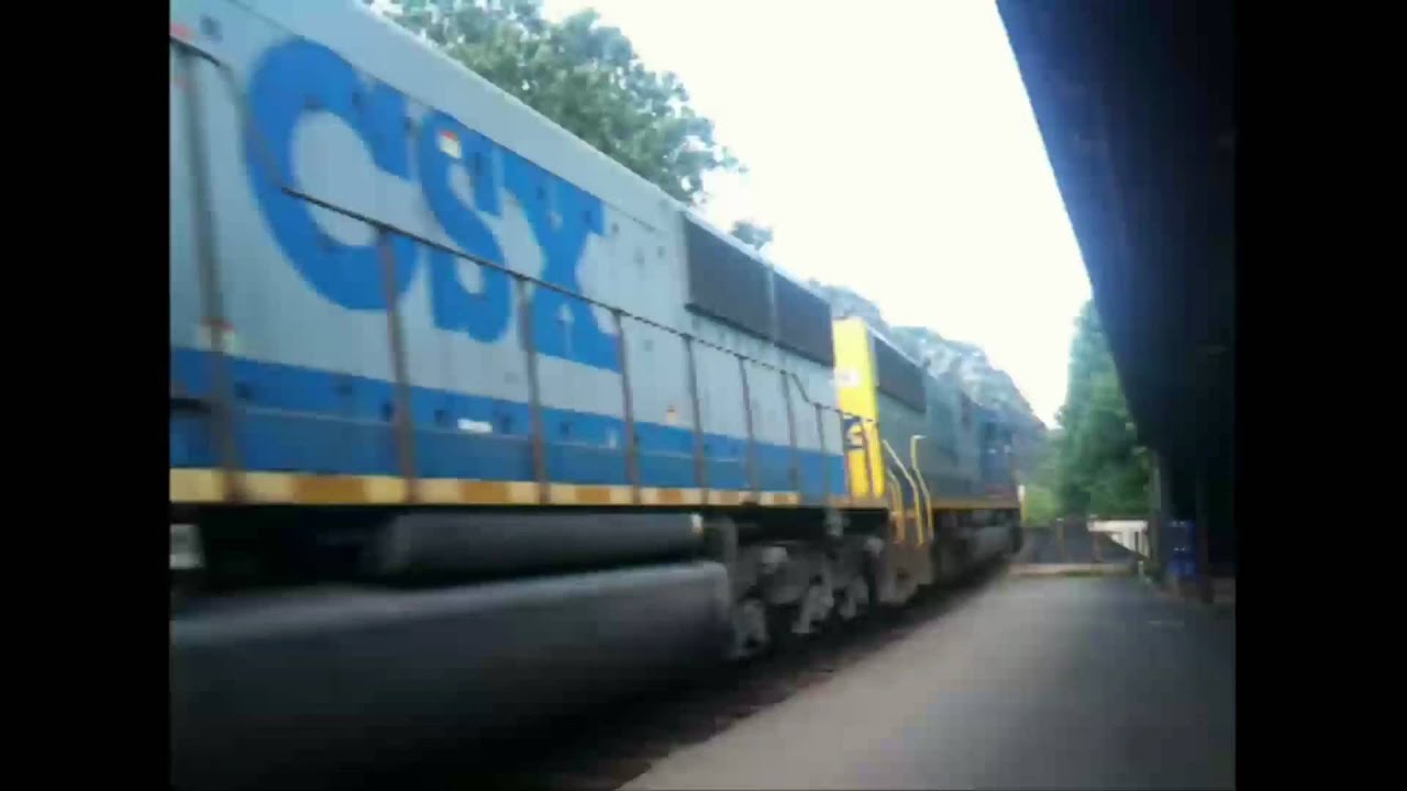 CSX YN3 AC6000CW @ Cumberland - YouTube
